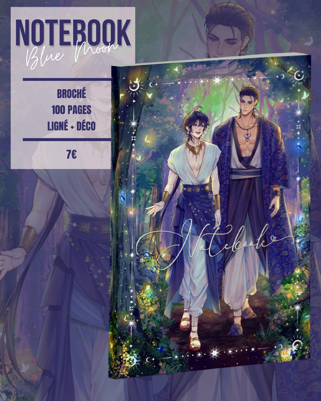 Notebook - Blue Moon – Rohan Lockhart