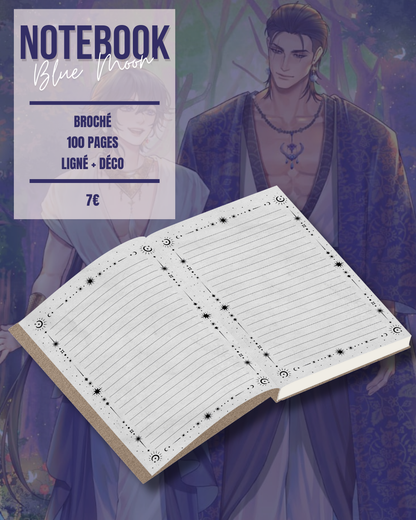 Notebook - Blue Moon – Rohan Lockhart